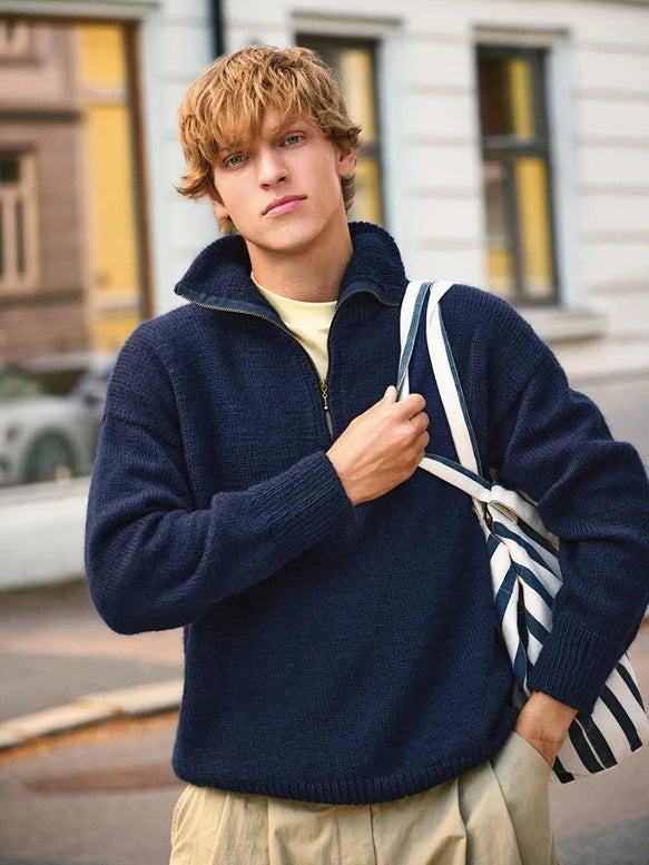 Single pattern / 2412 Mr. / No. 4 MATTHEW SWEATER MAN – KNiTT