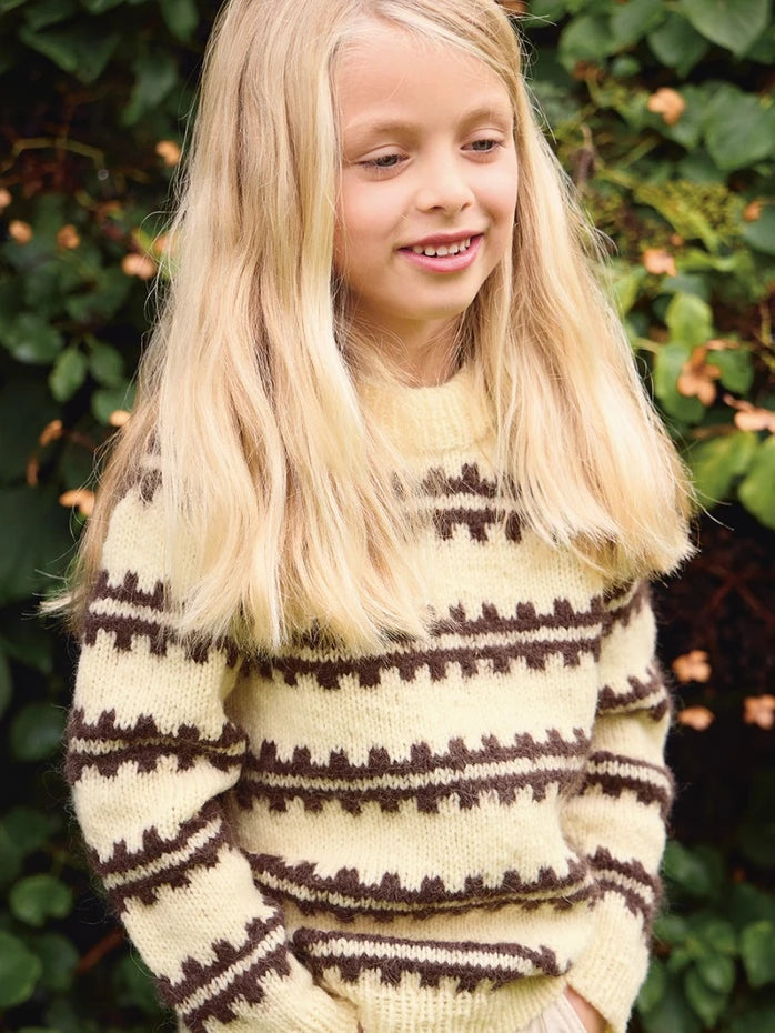 Single Pattern / 2513 Atlas / Nr. 3a Ridge Sweater Junior – KNiTT