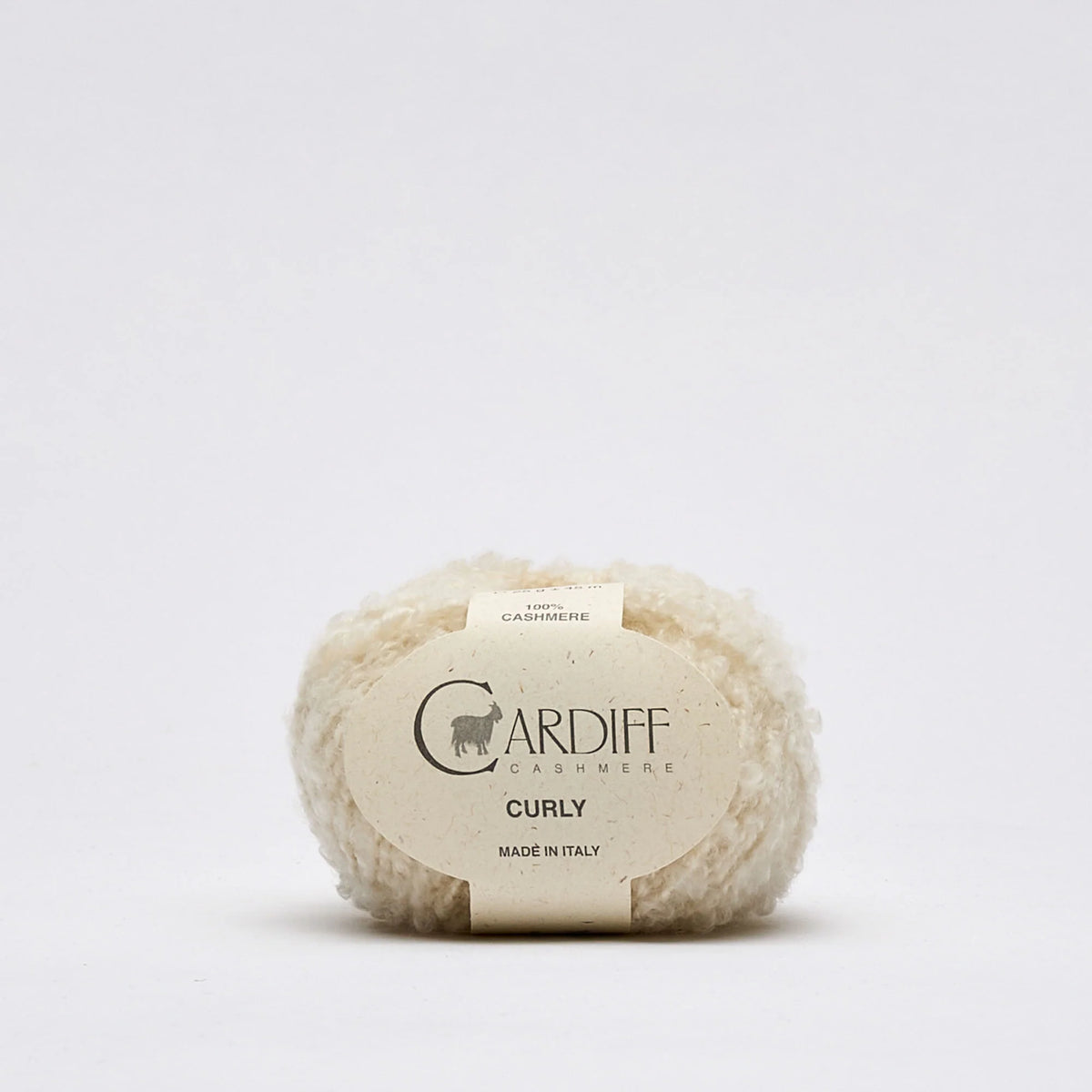 CARDIFF CASHMERE CURLY BOUCLE YARN – KNiTT